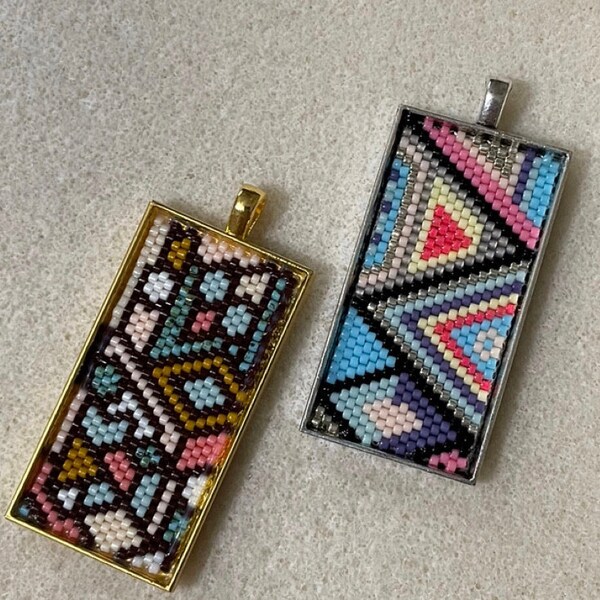 Cinnamon Even Count Peyote Pattern - Etsy
