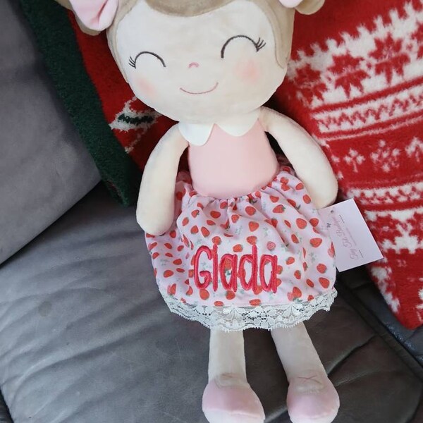 Personalized Rag Doll, Rag Doll, Personalized Doll, Baby Shower Gift ...