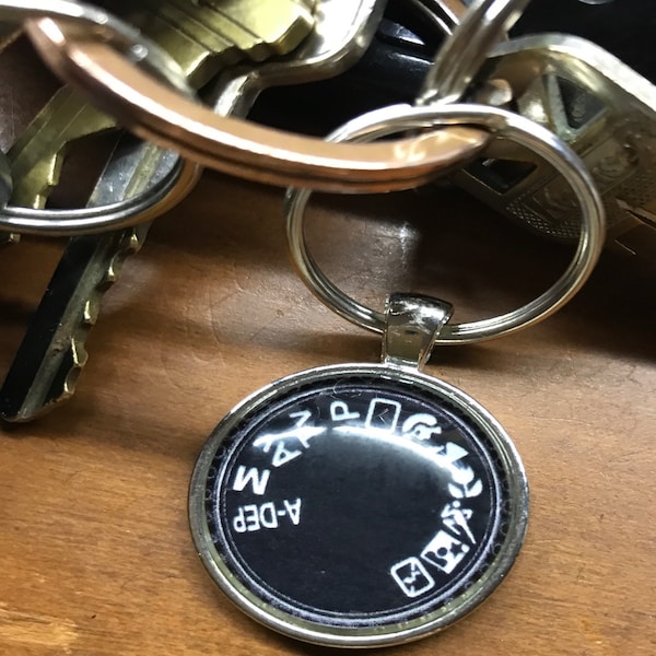 Camera Mode Key Chain for Photographers, Photography Keychain, Camera ...