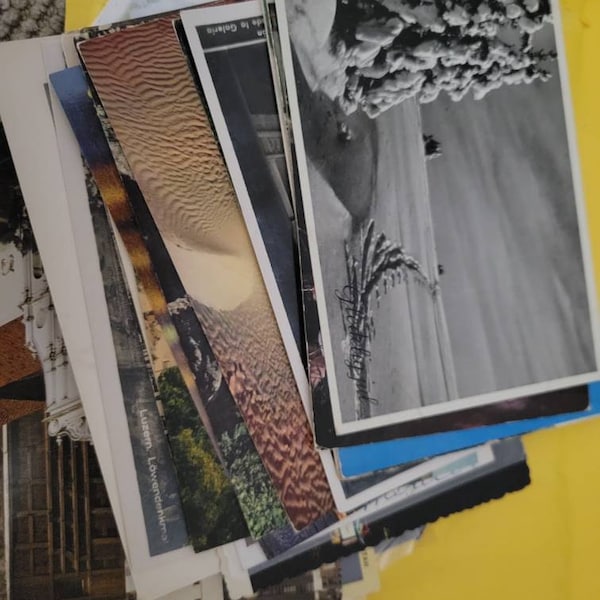 25 Antique and Vintage Postcards - Random Lot From the 1920s Through ...