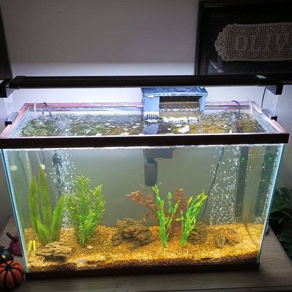 Hygger Programmable Light Riser, Attractive Stable Elevated Stand ...