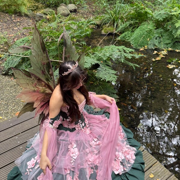 Forest Fairy Wings, Rose Fairy Wings, Leaf Fairy Wings, Fairy Wings for ...