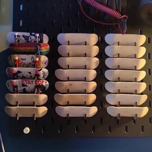 Laser Cut Fingerboard Rack for Tech Deck and Professional Fingerboards ...