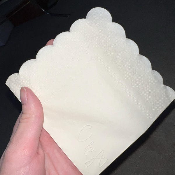 Monogram Embosser | 48 Designs | Custom Your Wedding Embosser | Napkin ...