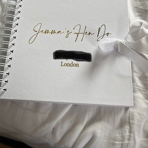 Personalised Hen Night Do Guest Book Scrapbook or Photo Album - Etsy