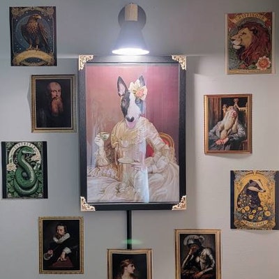 Wizard Portraits With Frames SET OF 8 Magical Party Harry Wizard School ...