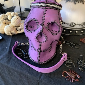PDF Pattern Leather Skull Bag - Etsy
