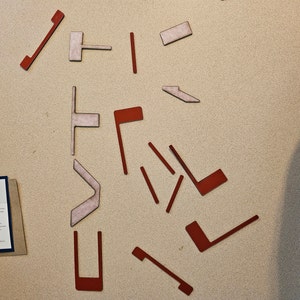 2019-2021 Custom Grill Letter Inserts for Front Grill 1/16" ABS Plastic ...