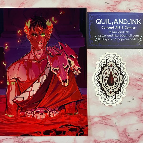 Thistle Art Print | Dungeon Meshi Delicious in Dungeon - Etsy