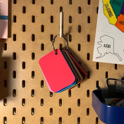 Sample Ring Oracal 651 Adhesive Vinyl Sample Ring Swatch - Etsy