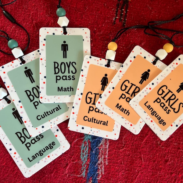 Teacher Hall Passes-classroom-office Pass-nurse Pass - Etsy