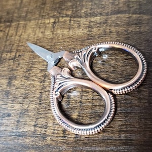 Mini Embroidery Scissors, 3 Colors Available. Small Vintage Scissors ...
