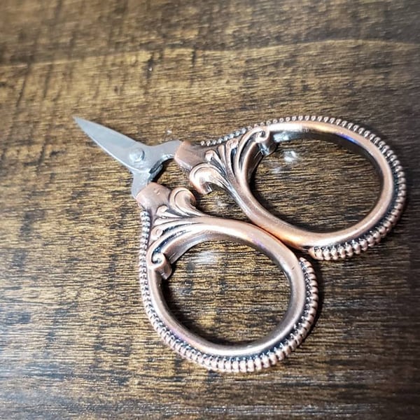 Mini Embroidery Scissors, 4 Colors Available. Small Vintage Scissors ...