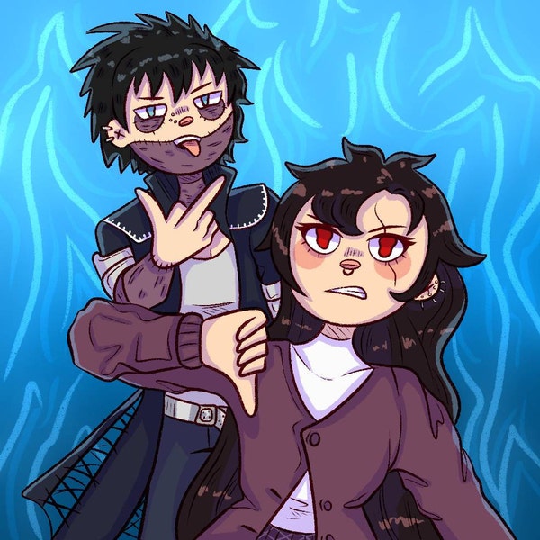 Stares at You Autistically One Sided Holographic Acrylic Keychain 6.5cm ...