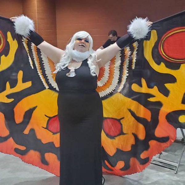 Mothra Wings - Pattern of Godzilla 2019. Belly Dance Unique Wings Made ...