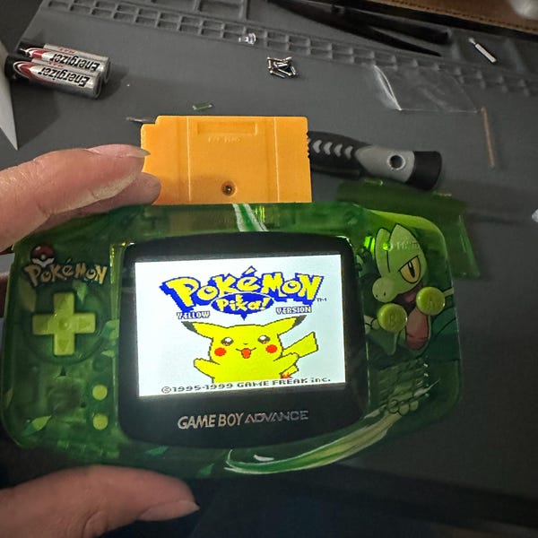 Custom Game Boy Advance SP Blastoise Shell - Etsy