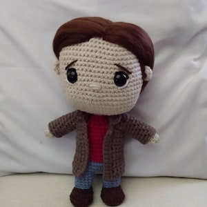 PATTERN: Supernatural Castiel Plush Crochet PDF - Etsy