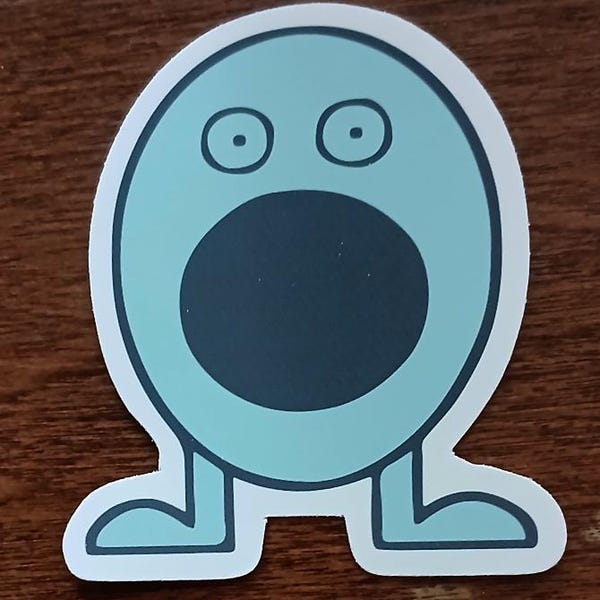 I Think You Should Leave Tim Robinson Brian's Hat Sticker | 2 Styles ...