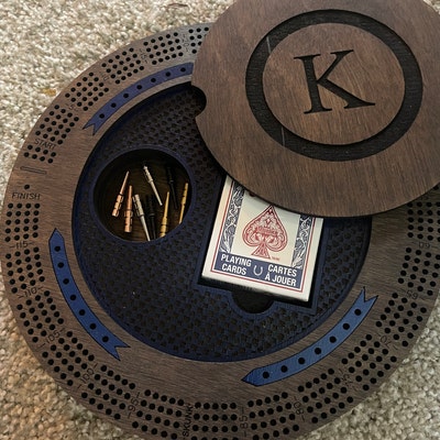 4-person Cribbage Board - Etsy