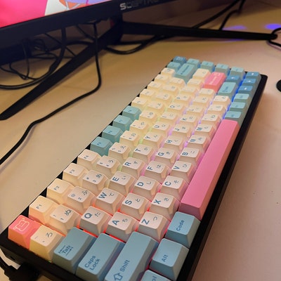 Milk Keycap Set 140 Piece Cherry Profile PBT Subdye - Etsy