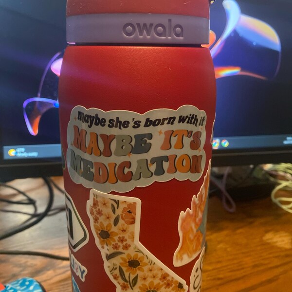 Maybe It's Medication Sticker, Waterproof Sticker, Laptop Sticker ...