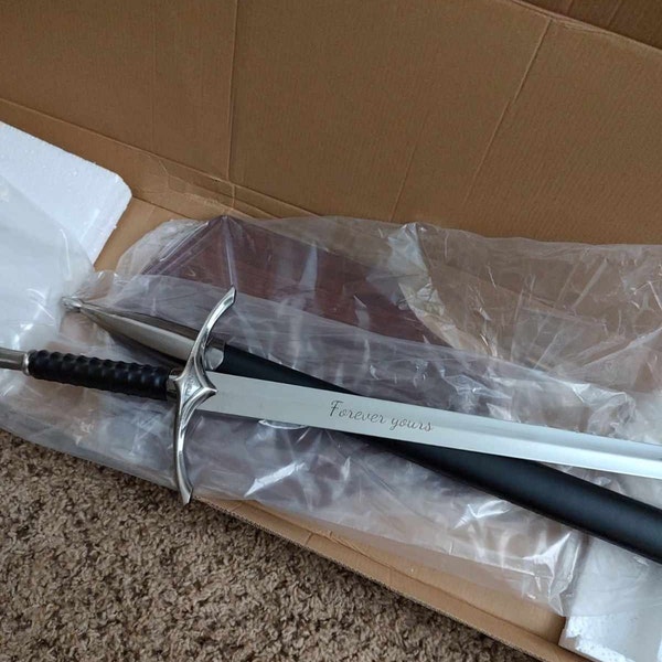 Monogram Sword, Custom Sword, Personalized Sword, Engraved Sword ...