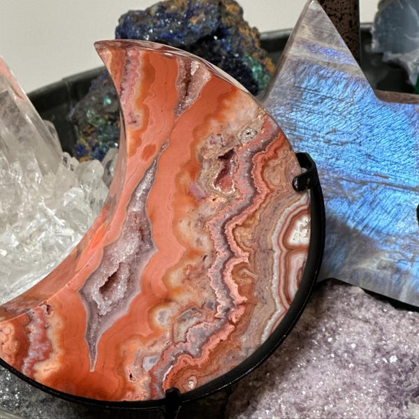 Oco Agate Geodes | Natural Crystal Geode Halves - Etsy