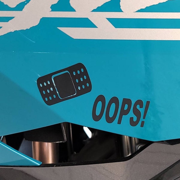 Band Aid Oops Car Decal - Etsy