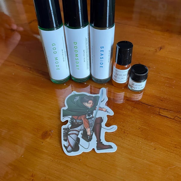 Titan Collection Anime Inspired Fragrances | for Men and Women | Fandom ...