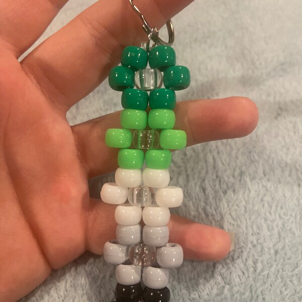 Pride Kandi Flower Keychains | Kandi Flower | Pride Kandi | Kandi ...