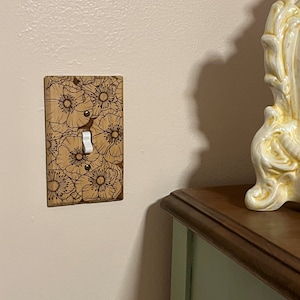 Hand Painted Tarot Card Light Switch Cover the Lovers VI - Etsy