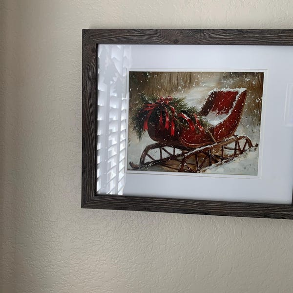 Funny Santa Bathroom Art, Humorous Christmas Printable, Santa Claus ...