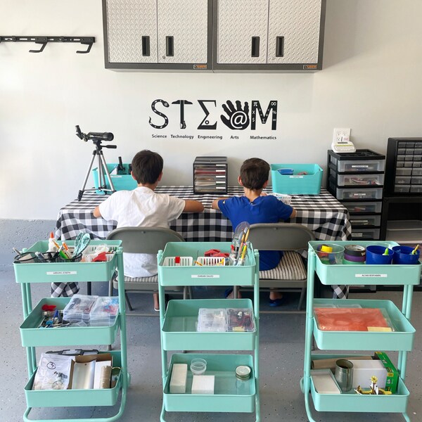 Steam Wall Decal Science Technology Engineering Arts Mathematics Logo ...