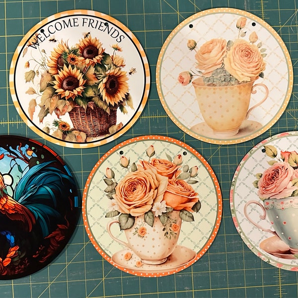 Sublimatable Blank Single Sided Blank Unisub Brand Sublimation Round ...