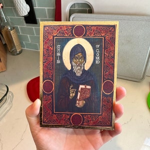 Saint Abigail Icon, Saint Gobnait Icon, Saint Deborah Icon, Gift for ...