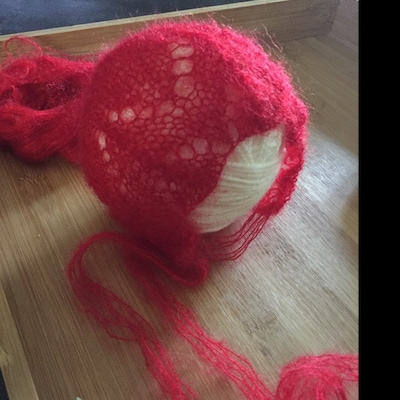 Aaron Bonnet PDF PATTERN Newborn Knit Bonnet Hat Photo - Etsy