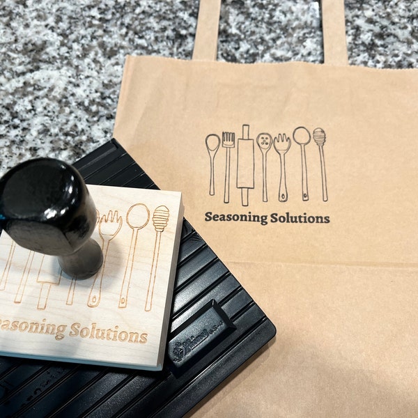 Custom Packaging Stamp, Gift Bag Stamp, Custom Stamp With Logo ...