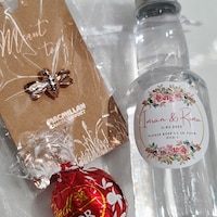 25x Personalised Chocolate Wedding Favours, Walima Favours, Zamzam ...