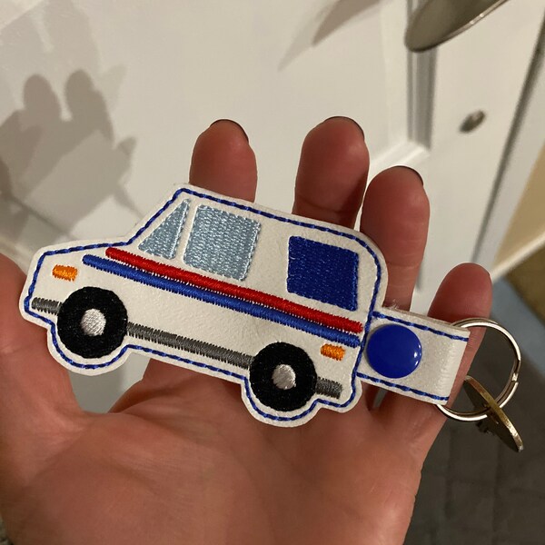 Mail Truck Key Chain, Usps Keychain, Postal Worker Gift, Postal Truck ...