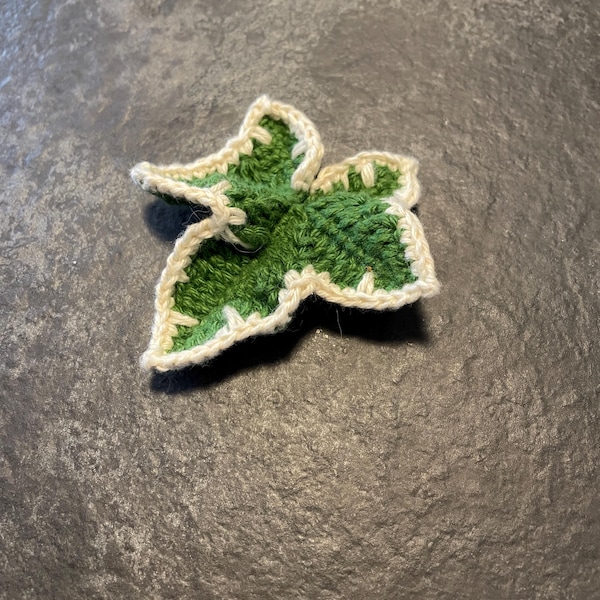Crochet Variegated Ivy Leaf Applique Pattern (PDF Download) - Etsy