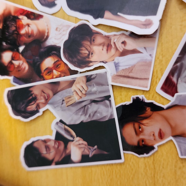 LOOK KHUNNOO Adorable Kawaii Vinyl Gift for BL Lover , Laptop Decals ...