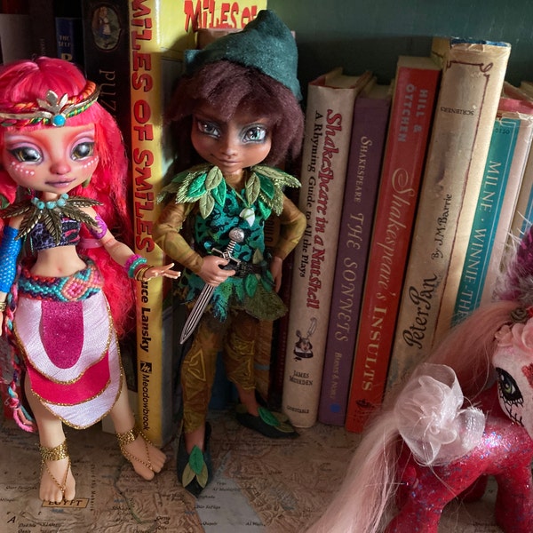 Isidella, Deep Sea Coral Mermaid Hybrid OOAK Doll Custom Art Doll ...