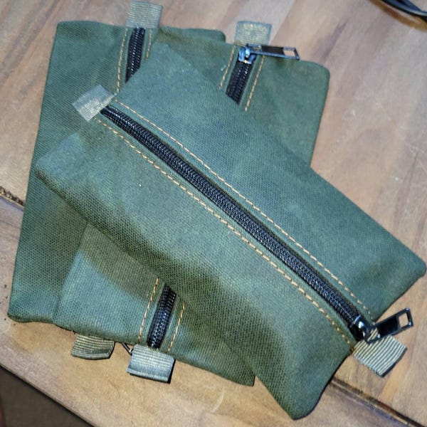 Leather-canvas Camp Stool, Bushcraft Stool,tripod Stool, Outdoor ...