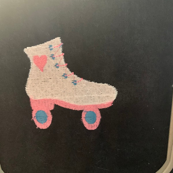 Roller Skate Mini Machine Embroidery Design - 6 Sizes - Etsy