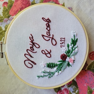 Personalised Name Embroidery Pattern Perfect for Name - Etsy