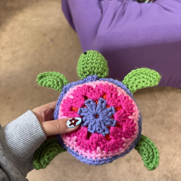 Foldable Turtle Bag - PDF Crochet Pattern - Etsy
