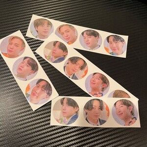 BTS Cover Stickers Set of 7 3 Bonus Stickers BTS Stickers - Etsy