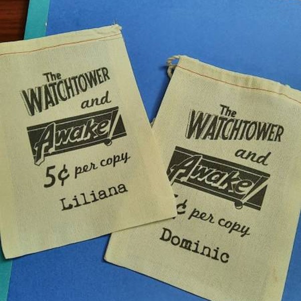 JW Gift Bags - Watchtower and Awake Pioneer Gift Bags - Etsy