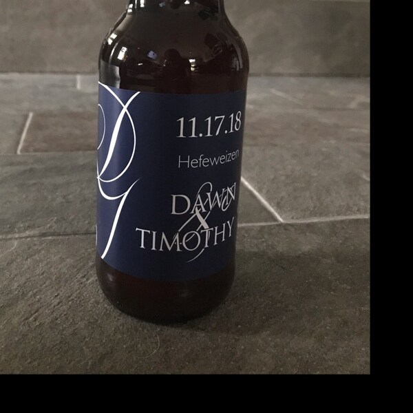 Wedding Beer Bottle Labels - I Do Brew Labels - Custom Beer Labels ...