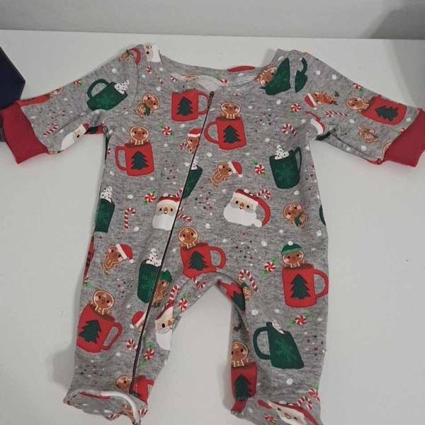 MATEI Footie One Piece Jumpsuit Pattern, Baby Onesie Pdf Pattern ...